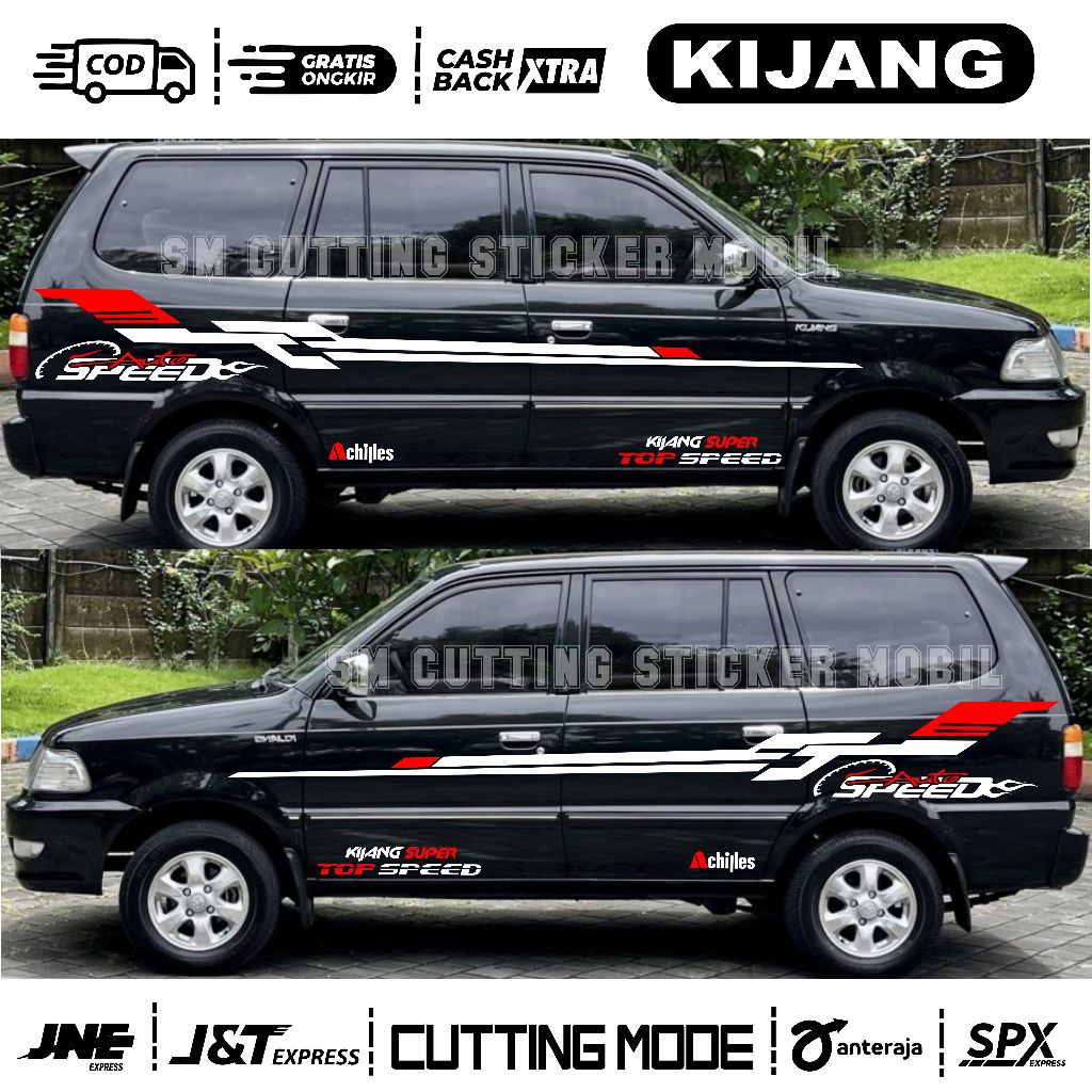 Jual Stiker Mobil Kijang Super Stiker Body Kijang Super Stiker Kijang ...