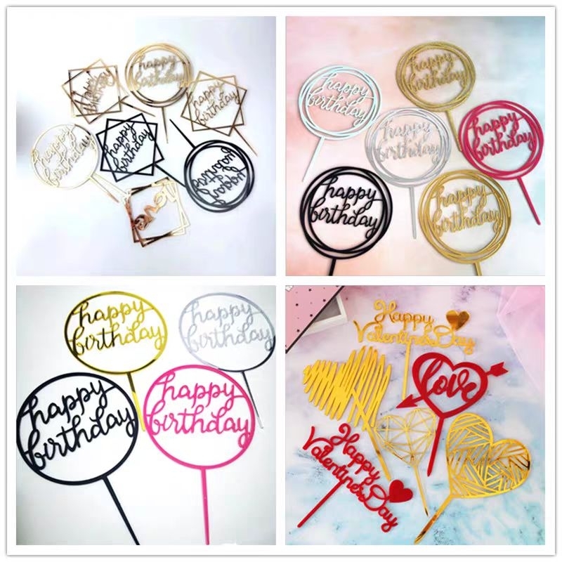 Jual ANEKA TOPPER PREMIUM BESAR KUE ULANG TAHUN ANNIVERSARY EVENT ...