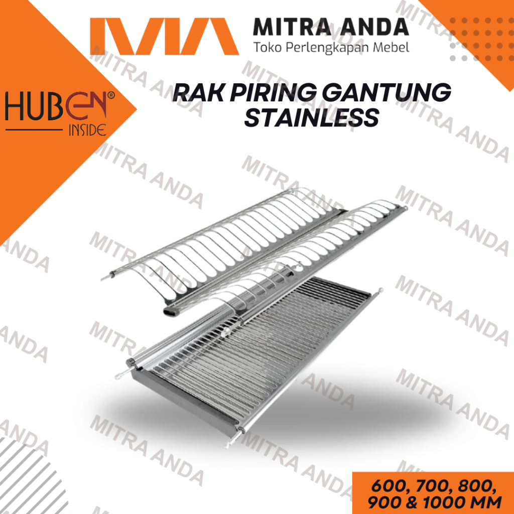 Jual Huben Rak Piring dan Gelas Gantung Stainless | Rak Dapur | Shopee ...