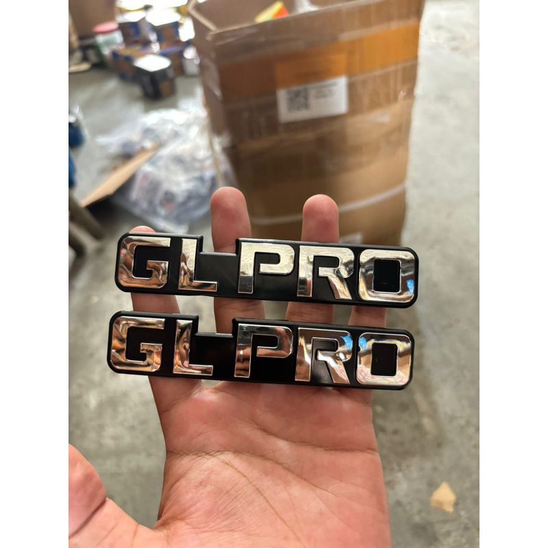 Jual EMBLEM TUTUP AKI GL PRO LOGO BOX AKI BOX ACCU TEPONG SAMPING ...