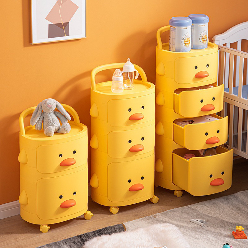 Jual PREMIUM LEMARI SUSUN TINGKAT BEBEK DUCK KUNING BIRU PINK RAK ...
