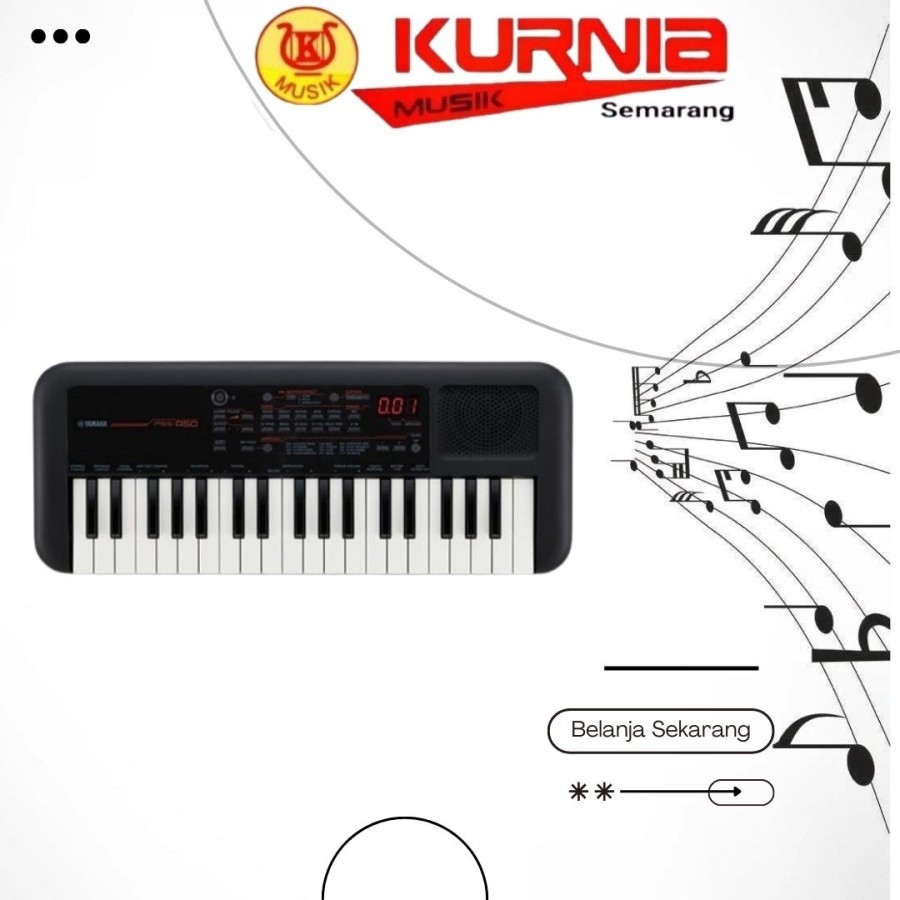 Jual Yamaha PSSA50 - PSS A50 - PSS A 50 Portable Mini Keyboard Original Garansi Resmi YMID 100% ...