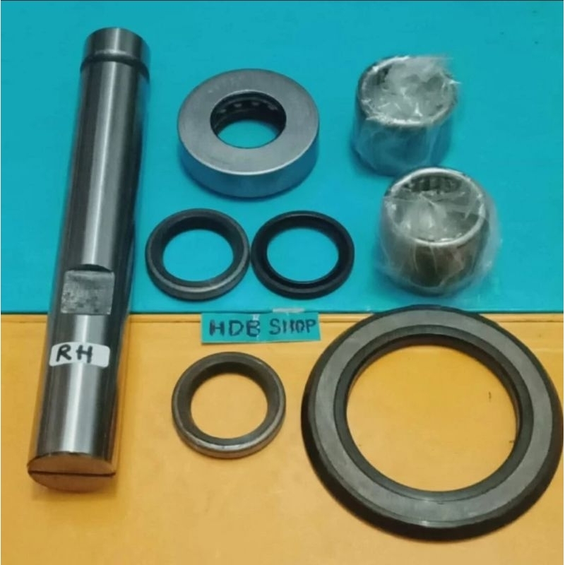 Jual as king pin + kit king pin forklift toyota 8 fd 20/25/30 RH (kanan ...