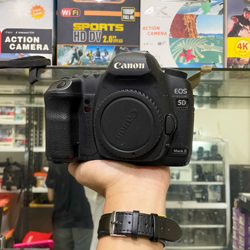 Jual Kamera fullframe dslr canon 5d mark ii lens 50mm for canon | Shopee Indonesia