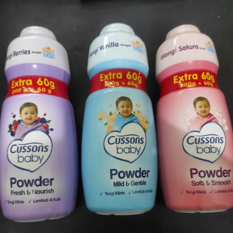 Jual CUSSON BABY POW 200 GR VARIANT | Shopee Indonesia