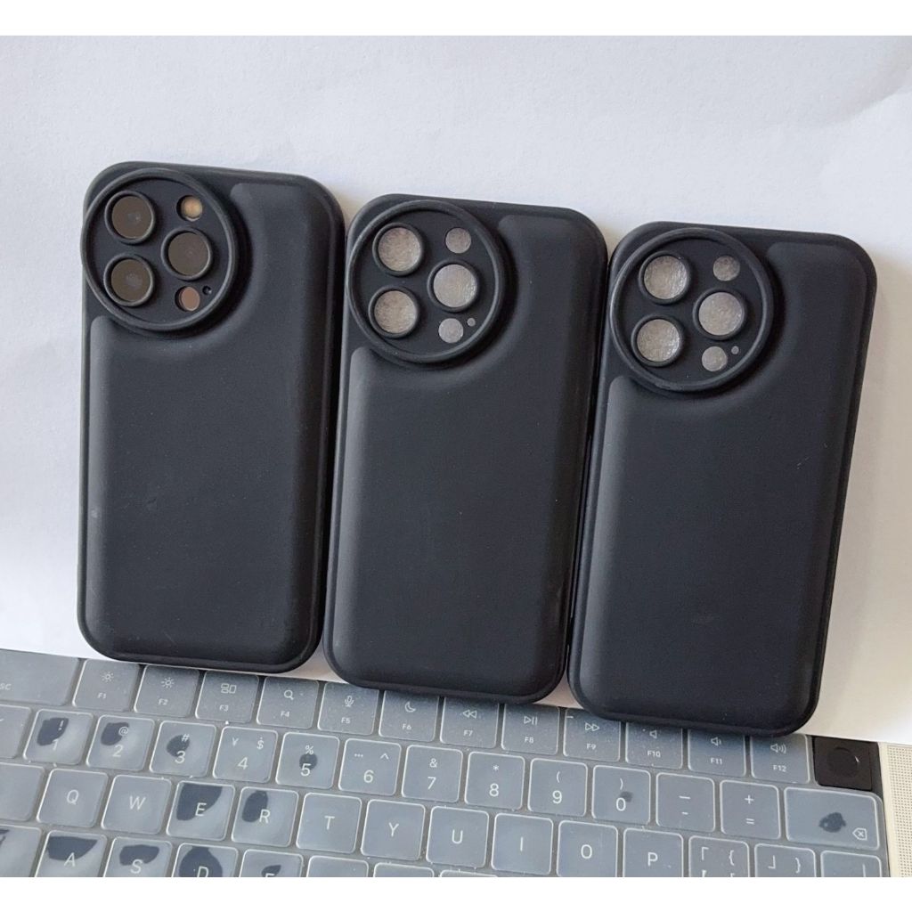 Jual Case Airbag Macaron Hitam FOR ALL TYPE HP CEK DI DESKRIPSI (MACC ...