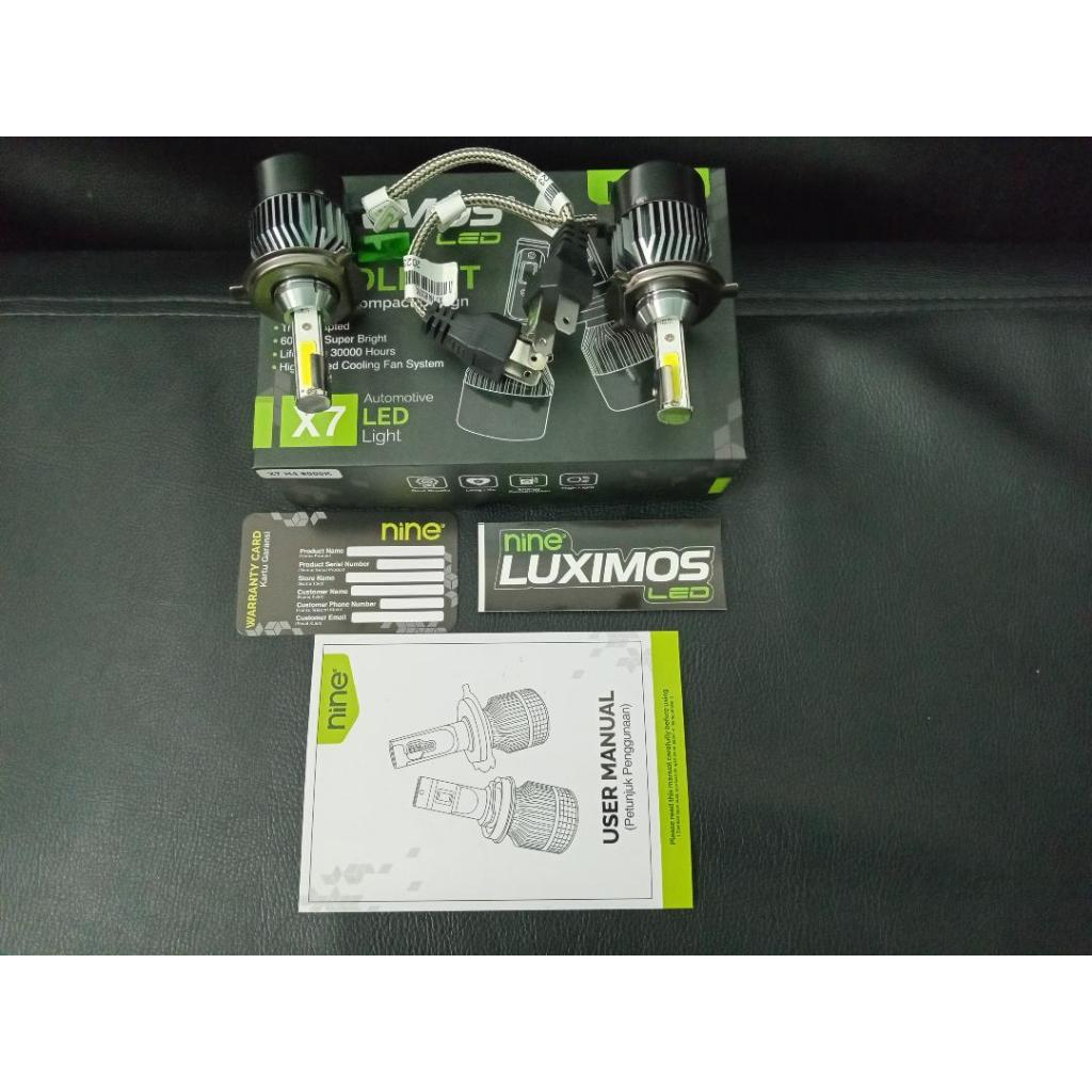 Jual LED MOBIL LUMINOS ECO9 X7 H4 30W 6500K -BOHLAM HEADLAMP/FOGLMP ...
