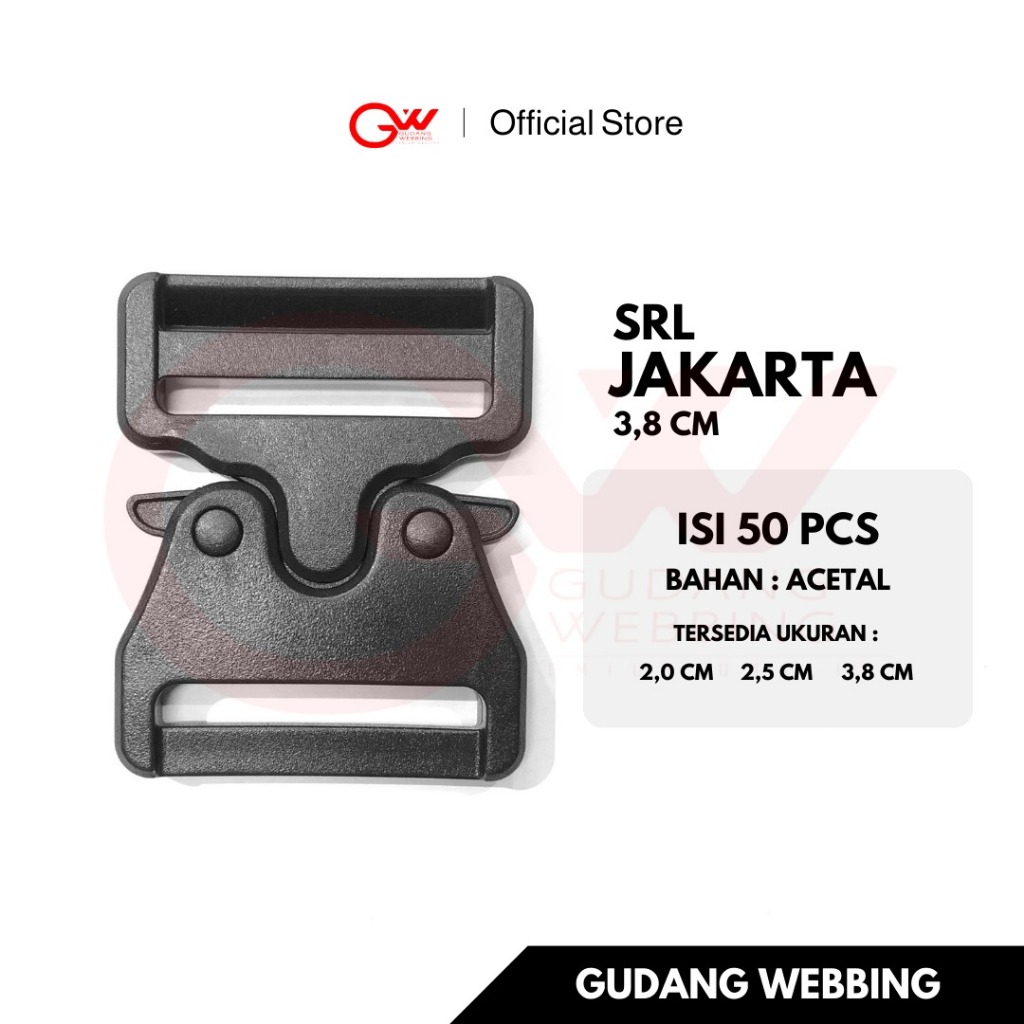 Jual ( ECERAN ) SRL JAKARTA 3.8cm ACT | KUNCI SODOK Acetal | SELOT 38mm ...