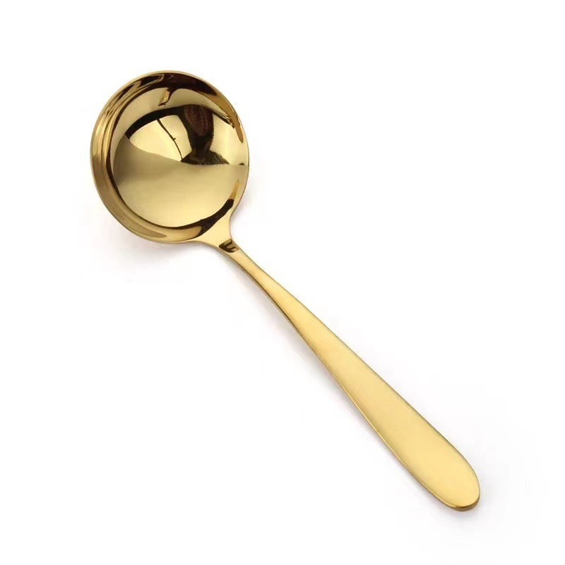 Jual Sendok Sup Gold Sendok Kuah Gold Centong Kuah Gold Sendok Gold ...