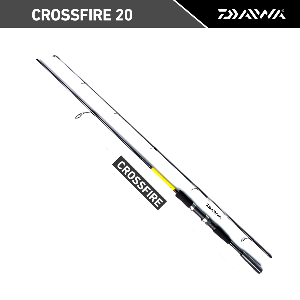 Jual Joran Spinning Dan Baitcasting Daiwa Crossfire 2020 Pilih Ukuran | Shopee Indonesia