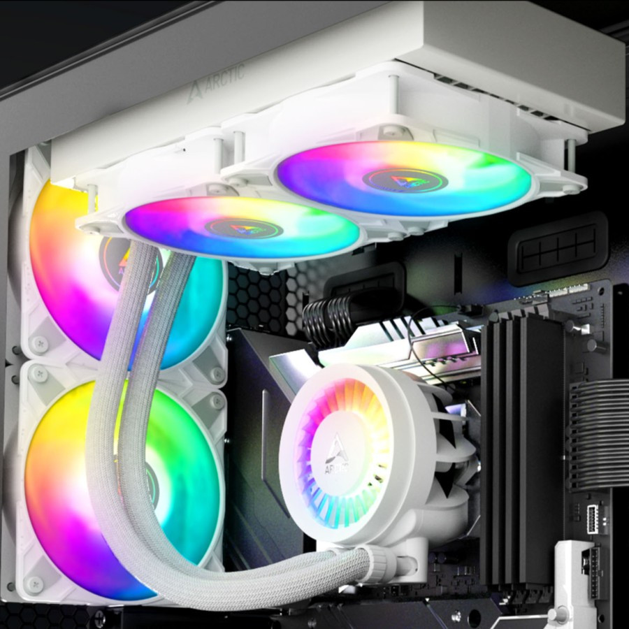 Jual ARCTIC LIQUID FREEZER III 280 ARGB WHITE 280MM LIQUID AIO WATER ...