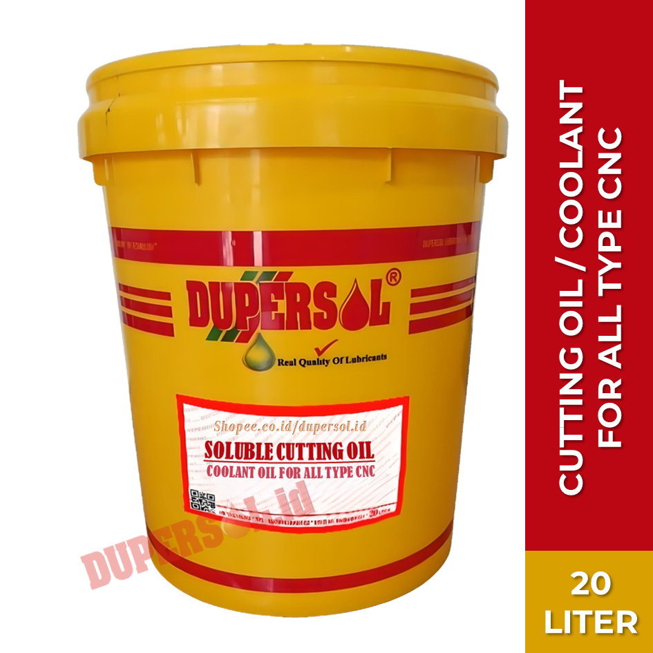 Jual DUPERSOL SOLUBLE CUTTING OIL / Cairan Pemotong Logam / Metal ...