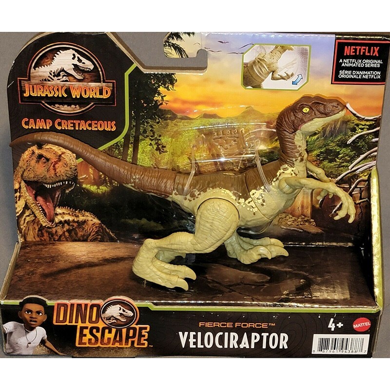 Jual Jurassic World Fierce Force Velociraptor Dinosaur - dinosaurus ...
