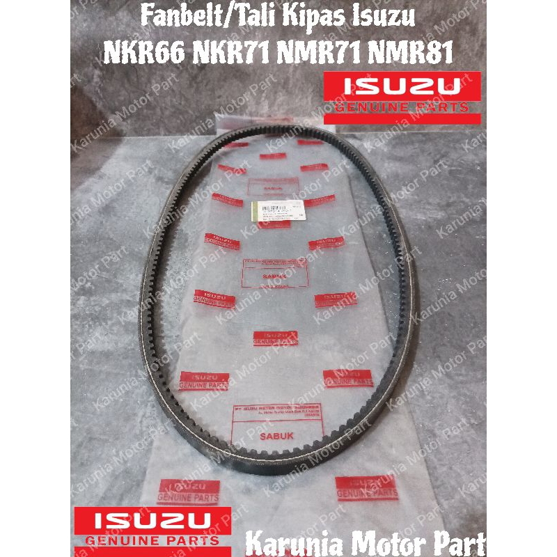 Jual Fanbelt V-Belt Tali Kipas Isuzu NKR66 NKR71 NMR71 NMR81 2-970140252-1 Genuine Part | Shopee ...