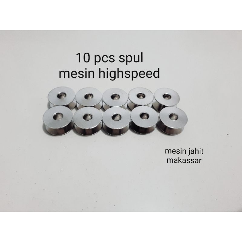 Jual [ISI 10 BUAH] SPOOL MESIN JAHIT HIGHSPEED / SPUL MESIN TYPICAL ...