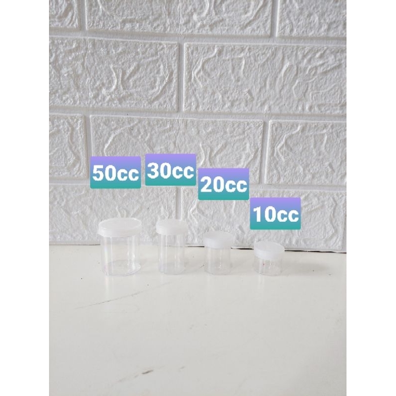 Jual Pot urine pot obat pot slime ukuran 10cc 20cc 30cc 50 cc/satuan 10cc | Shopee Indonesia