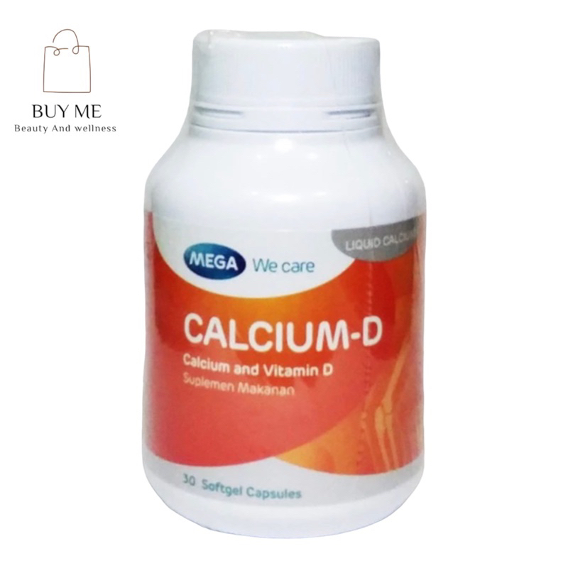 Jual Calcium-D / Calcium D Mega We Care 30’s | Shopee Indonesia