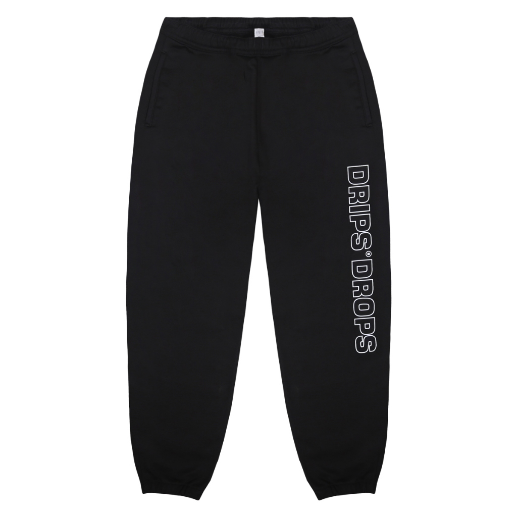 Jual Dripsndrops Sweat Pants Spectre Black | Shopee Indonesia