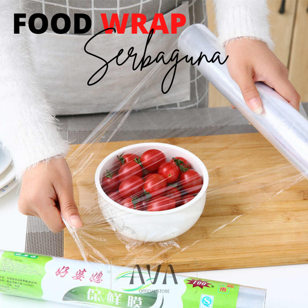 Jual Plastik Wrap Makanan Serbaguna / Food Wrap Plastik 30x20 / Segel ...