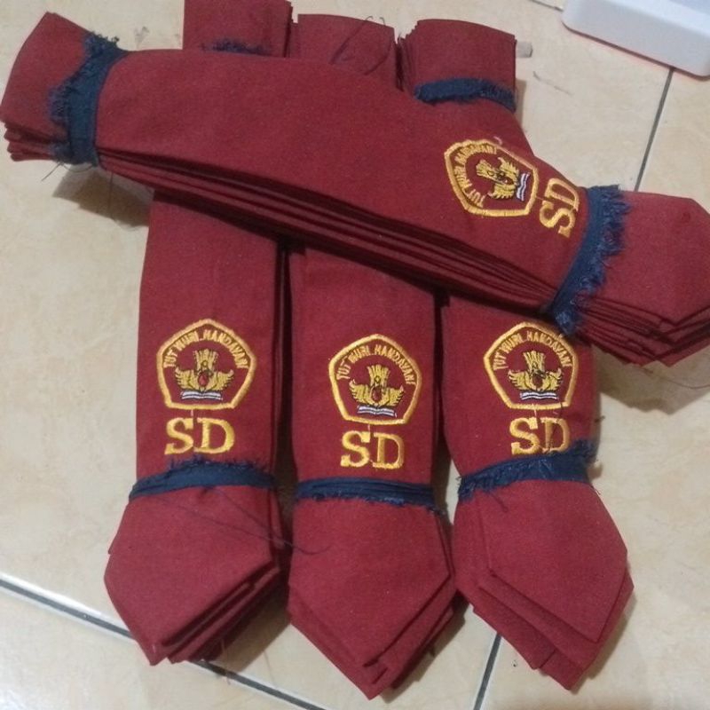 Jual dasi sd panyjang isi 10 | Shopee Indonesia