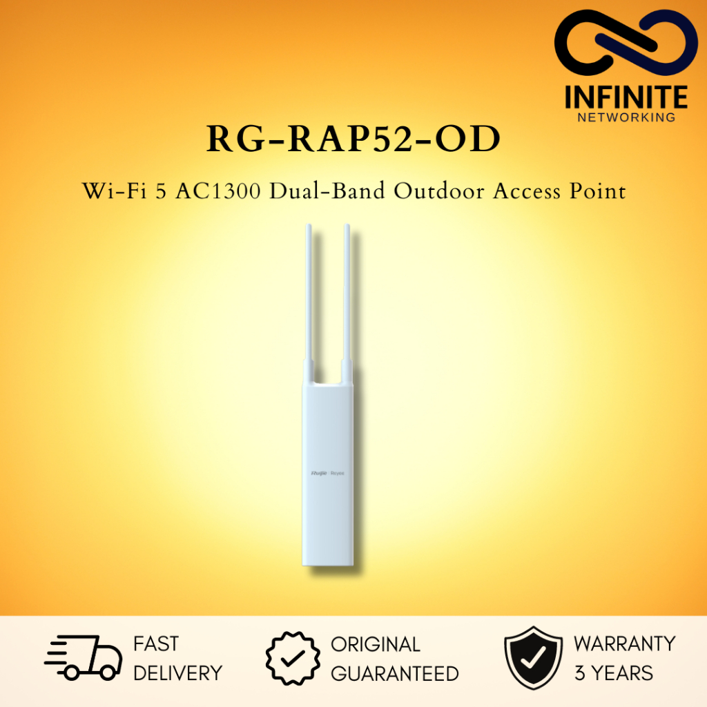 Jual Ruijie reyee RG-RAP52-OD Wifi 5 AC1300 dual-band wireless access ...