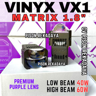 Jual Projector BILED Matrix VX1 Proji Laser Vinyx VX1 1.8 inch Lensa ...
