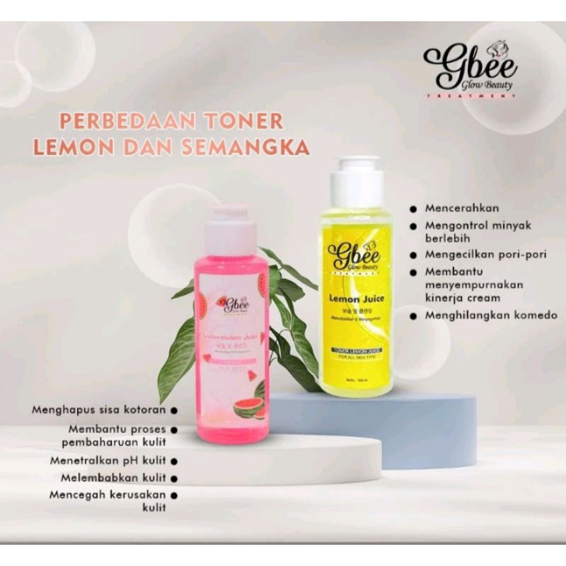 Jual TONER GBEE (100ml) | Shopee Indonesia