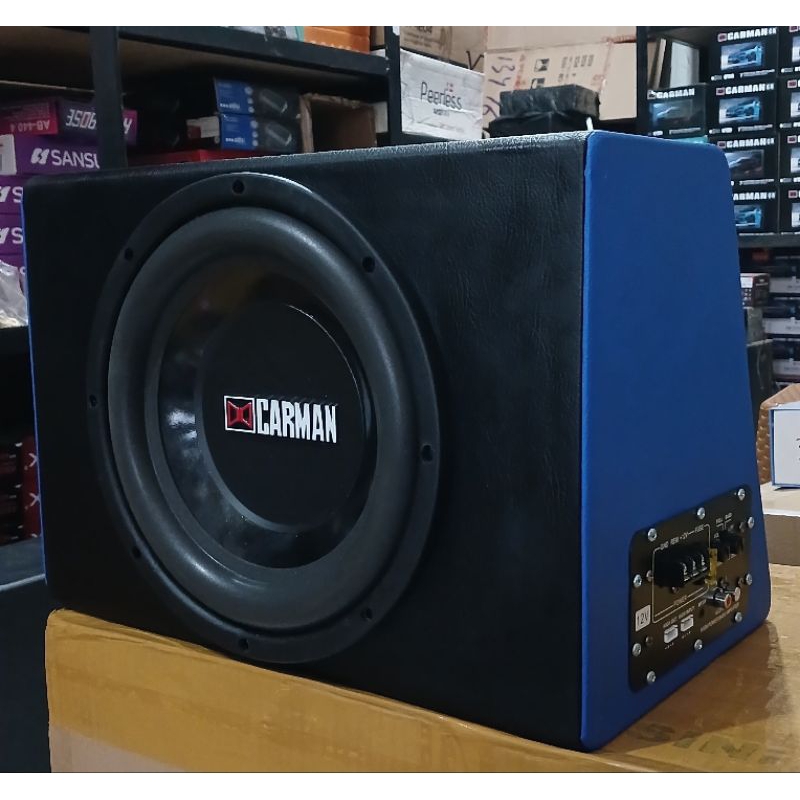 Jual Subwoofer Active bass box 10inch petak universal Carman CM-1078 ...