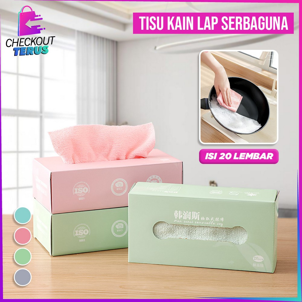 Jual CT C1015 Tisu Kain Lap Serap Minyak Isi 20Lembar Multifungsi Tisue ...