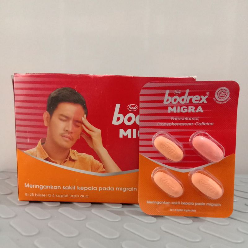 Jual bodrex migra (1strip isi 4tablet) | Shopee Indonesia