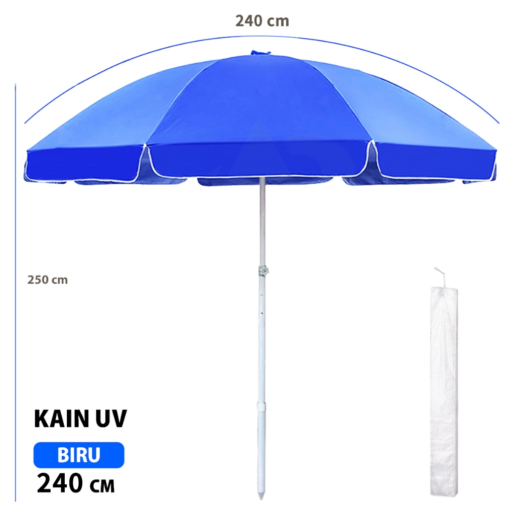 Jual Ready stock E.Home Payung Tenda 180cm-280 cm Payung Jualan Lapak ...