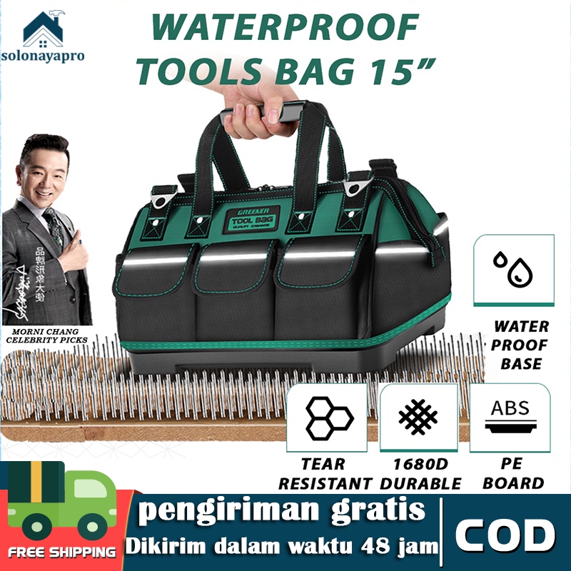 Jual GREENER Tool Bags/Tas alat 13/14/16/18 inci tebal bahan kain ...