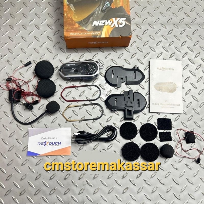 Jual Intercom IT E1 R8 Garansi Resmi TAM Bluetooth Riding Headset untuk ...