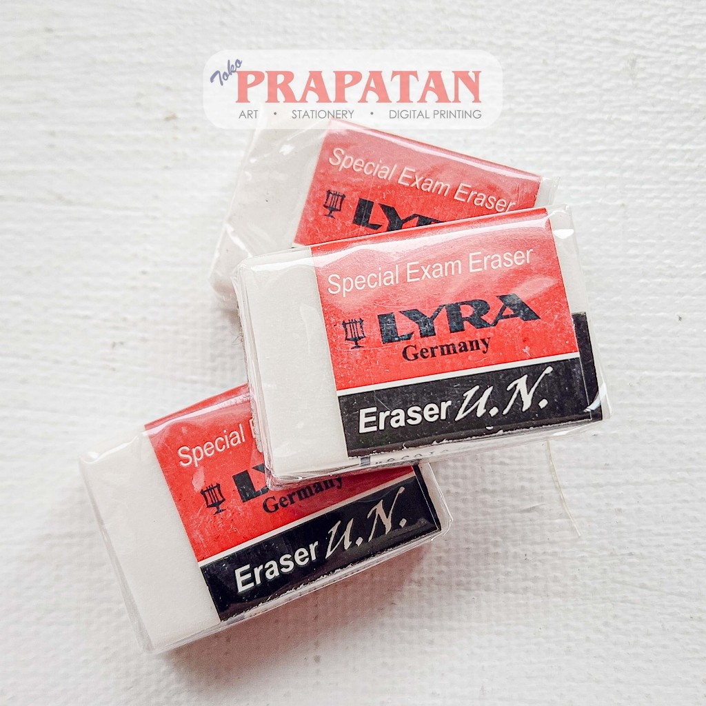 Jual Penghapus Lyra Special Exam Eraser U.N. | Setip | Shopee Indonesia