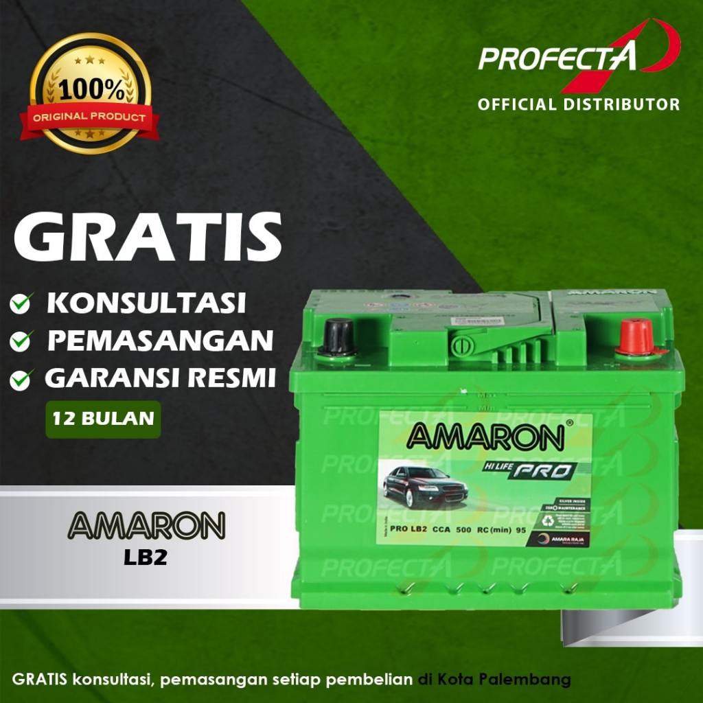 Jual Aki Amaron Pro LB2 | Shopee Indonesia