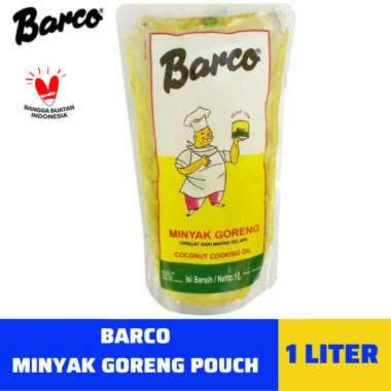 Jual Minyak Goreng Kelapa Barco Pouch 1 Liter | Shopee Indonesia