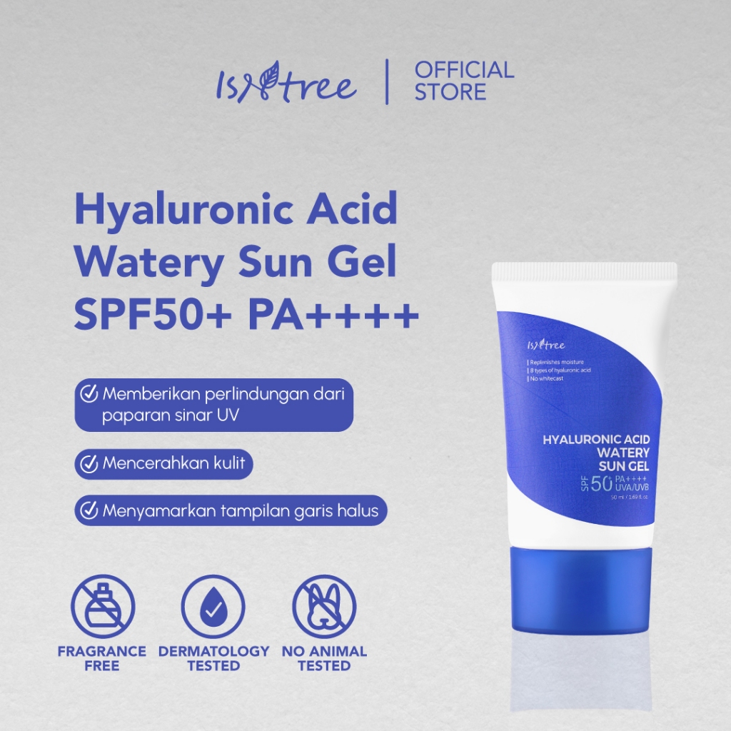 Jual Isntree Hyaluronic Acid Watery Sun Gel SPF50+ PA++++ 50ml | Shopee Indonesia
