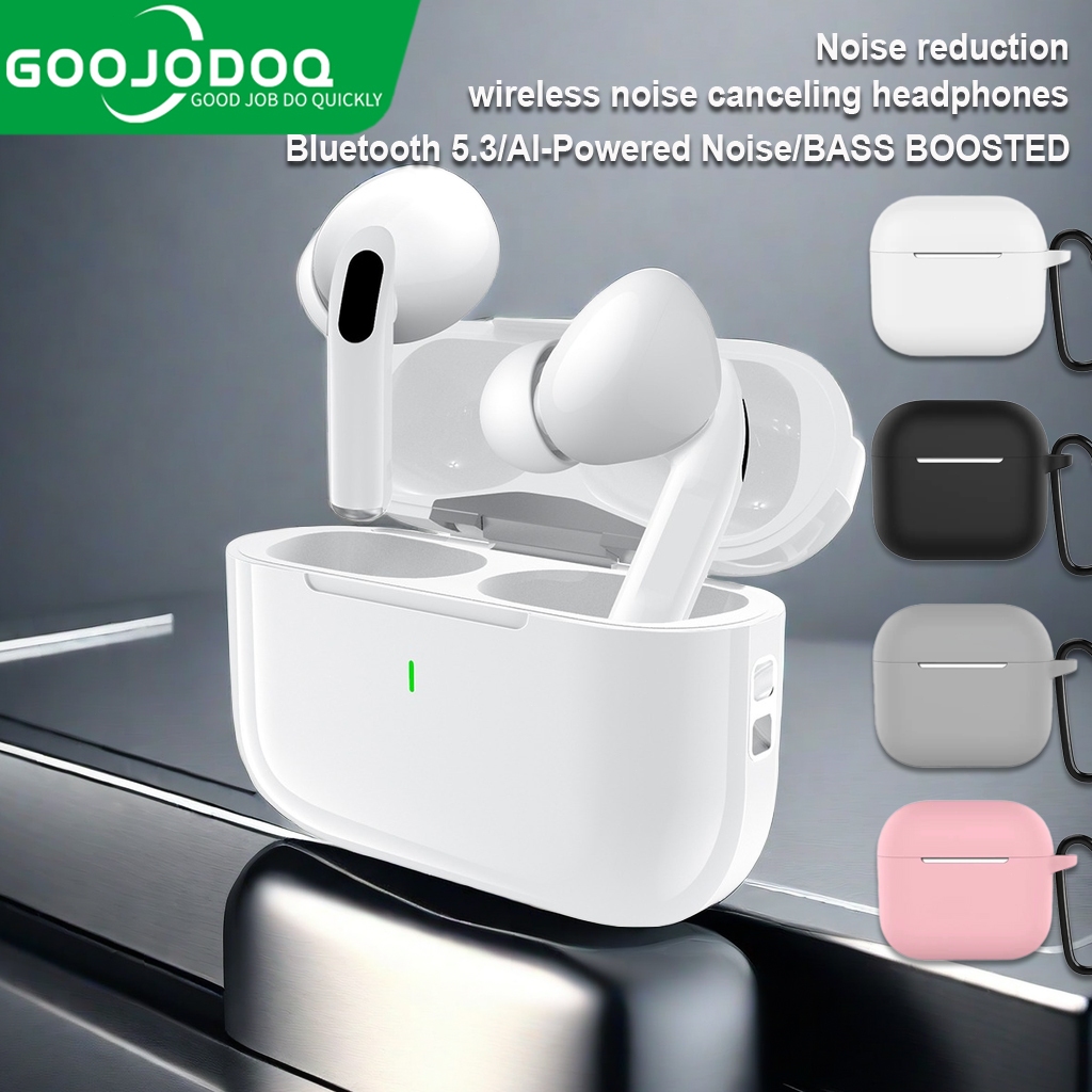 Jual Goojodoq TWS-A5 Earphone Bluetooth J206 5.3 Headphones Wireless Sports Bass Noise Reduction ...