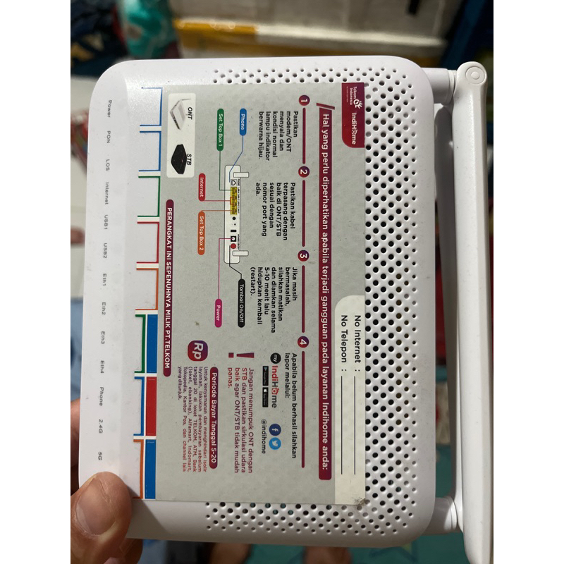 Jual ROUTER ZTE&,FIBER HOME PORT BIRU | Shopee Indonesia