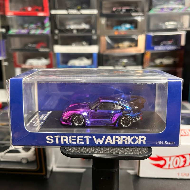 Jual STREET WARRIOR Porsche 993 RWB Chameleon chrome Rauh welt begriff ...