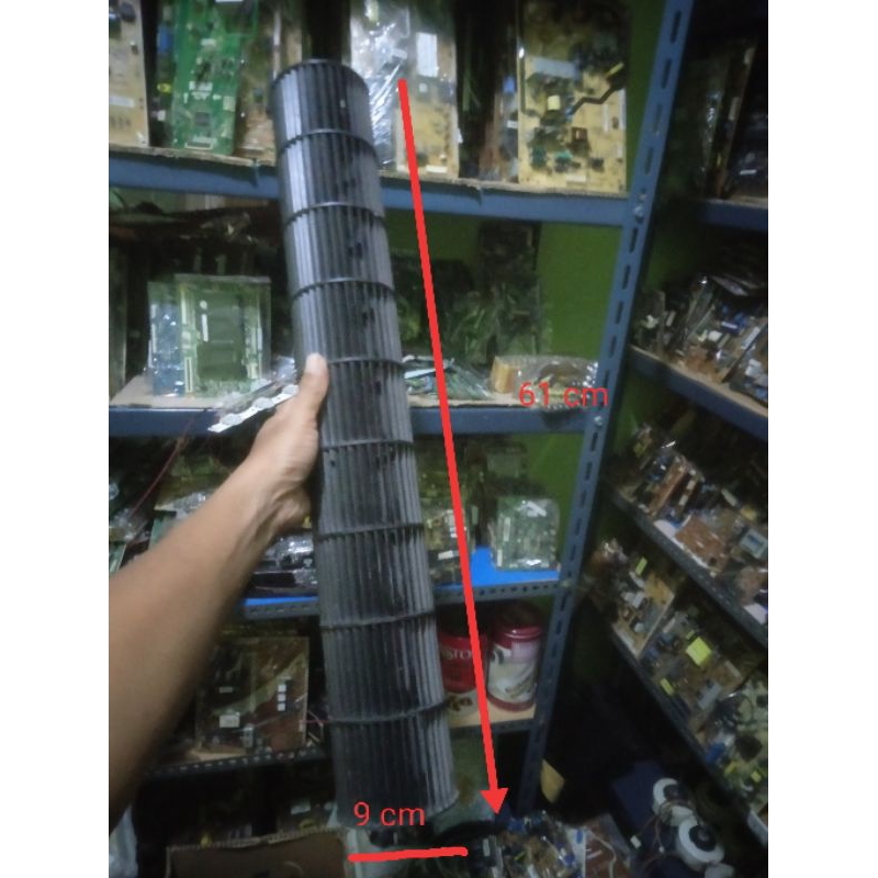 Jual blower fan indoor AC Panasonic panjang 61 cm diameter 9 cm ORI ...