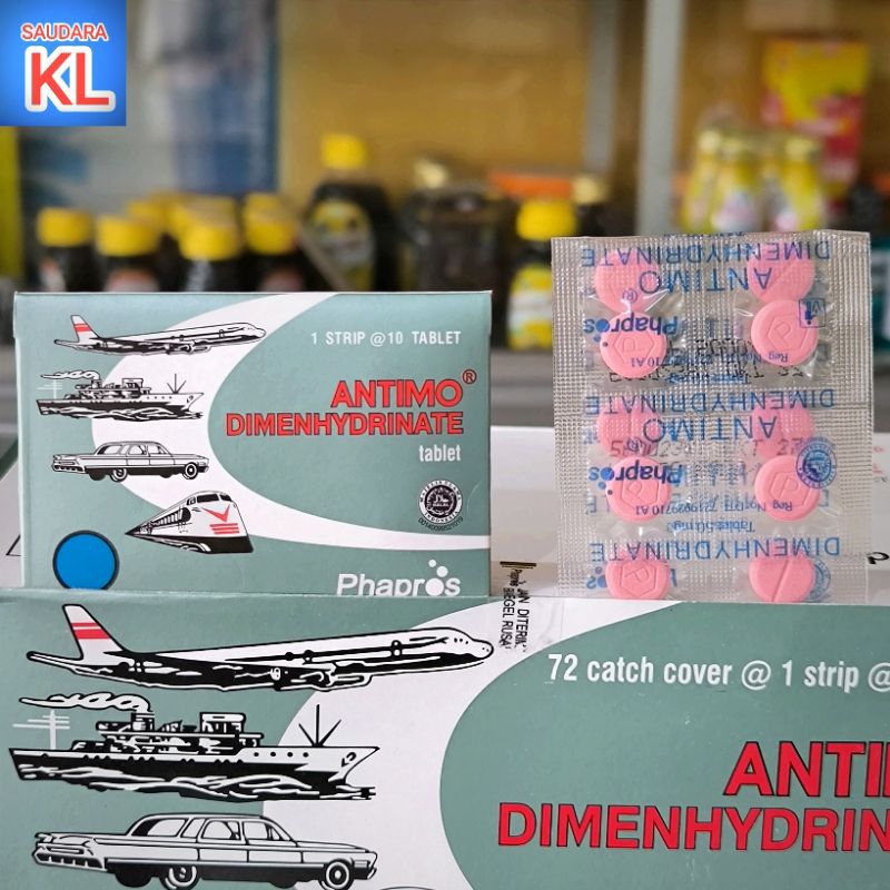 Jual Antimo Tablet Strip isi 10 Tablet | Shopee Indonesia