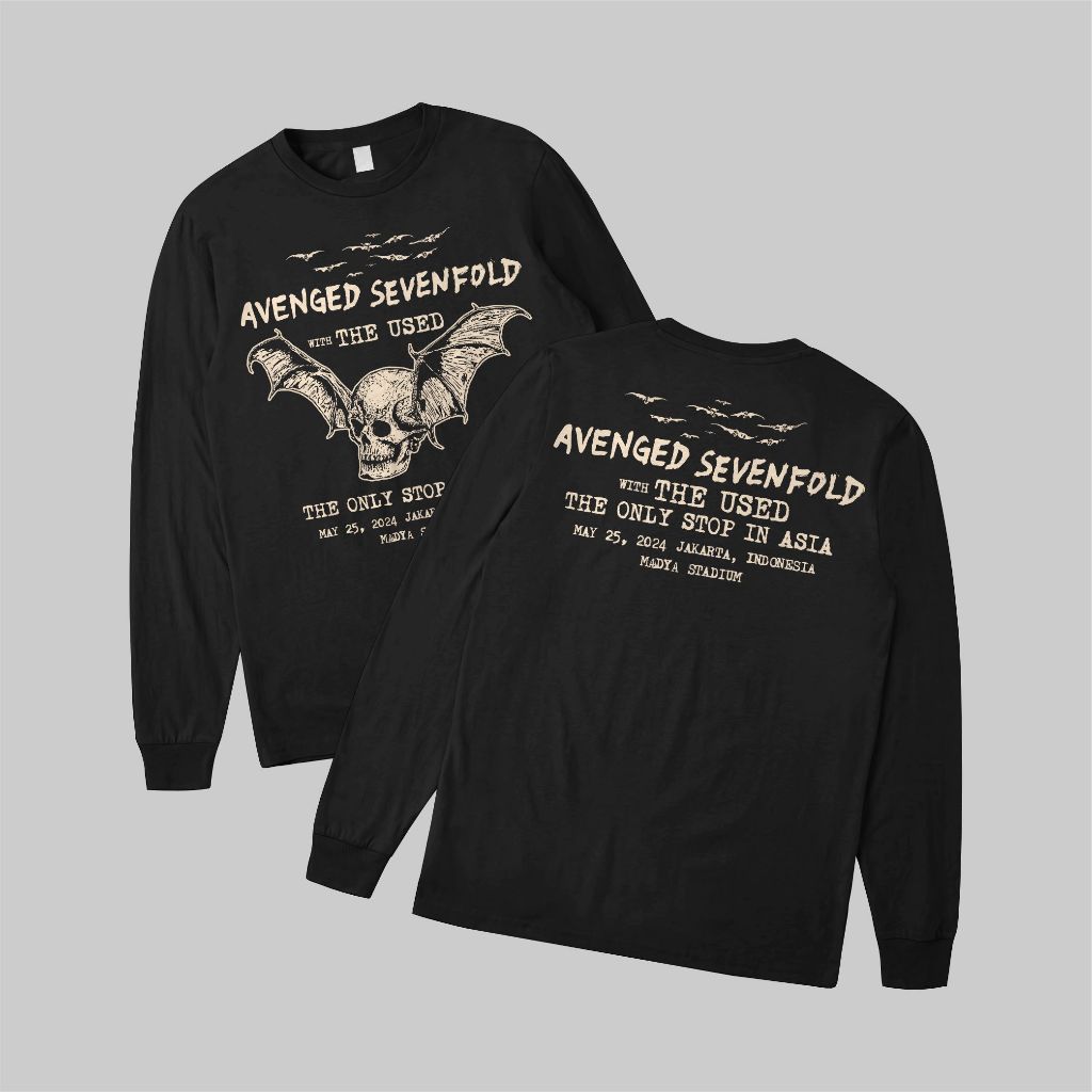 Jual Kaos Avenged Sevenfold The Only Stop In Asia Konser/Kaos Distro ... Jual Kaos Avenged Sevenfold The Only Stop In Asia Konser/Kaos Distro ...