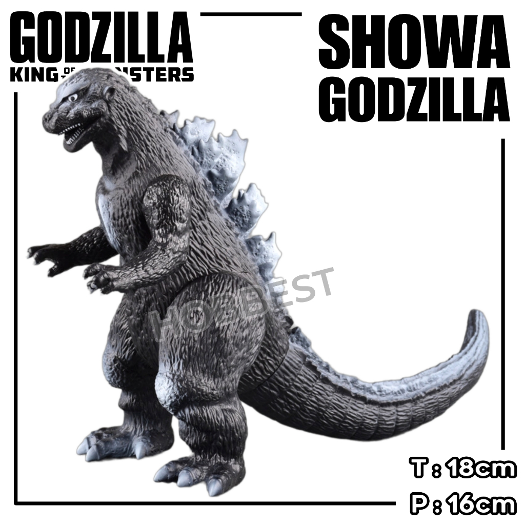 Jual SHOWA GODZILLA - Action Figure Monster Kaiju Miniatur Pajangan ...