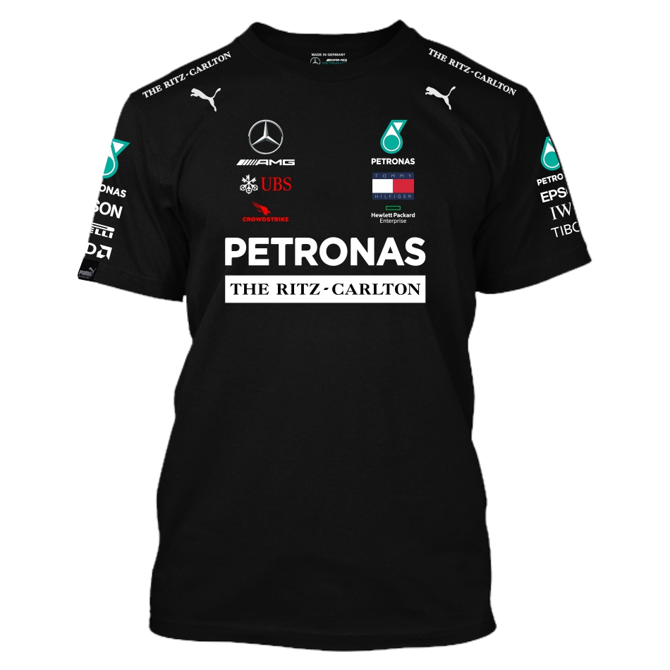 Jual Tshirt Import AMG Formula One Team Putih Pria Wanita Baju Kaos f1 ...