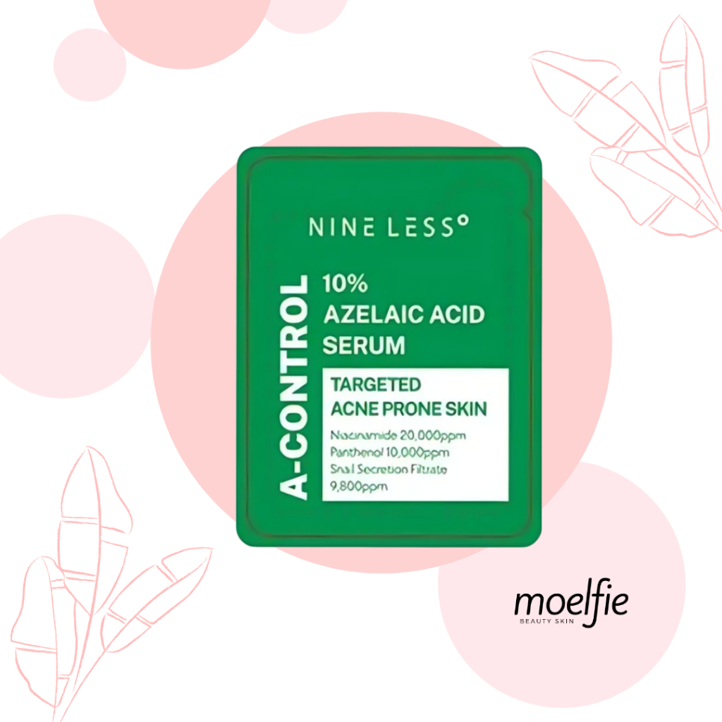 Jual [SAMPLE SIZE] NINE LESS NINELESS A-CONTROL 10% AZELAIC ACID SERUM ...