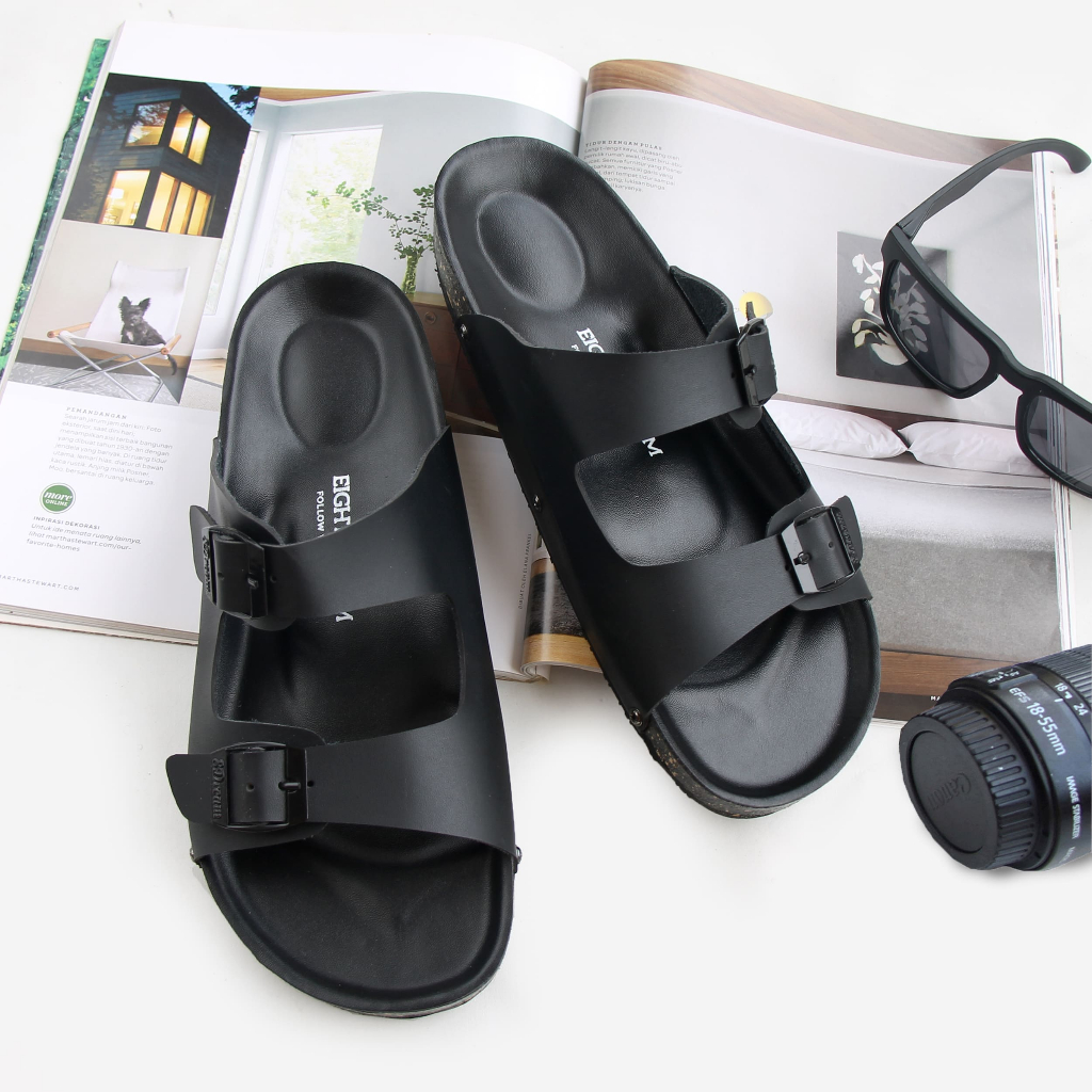 Jual Eight Dream - Sandal Slide Sandal Slop Pria Wanita Original ...