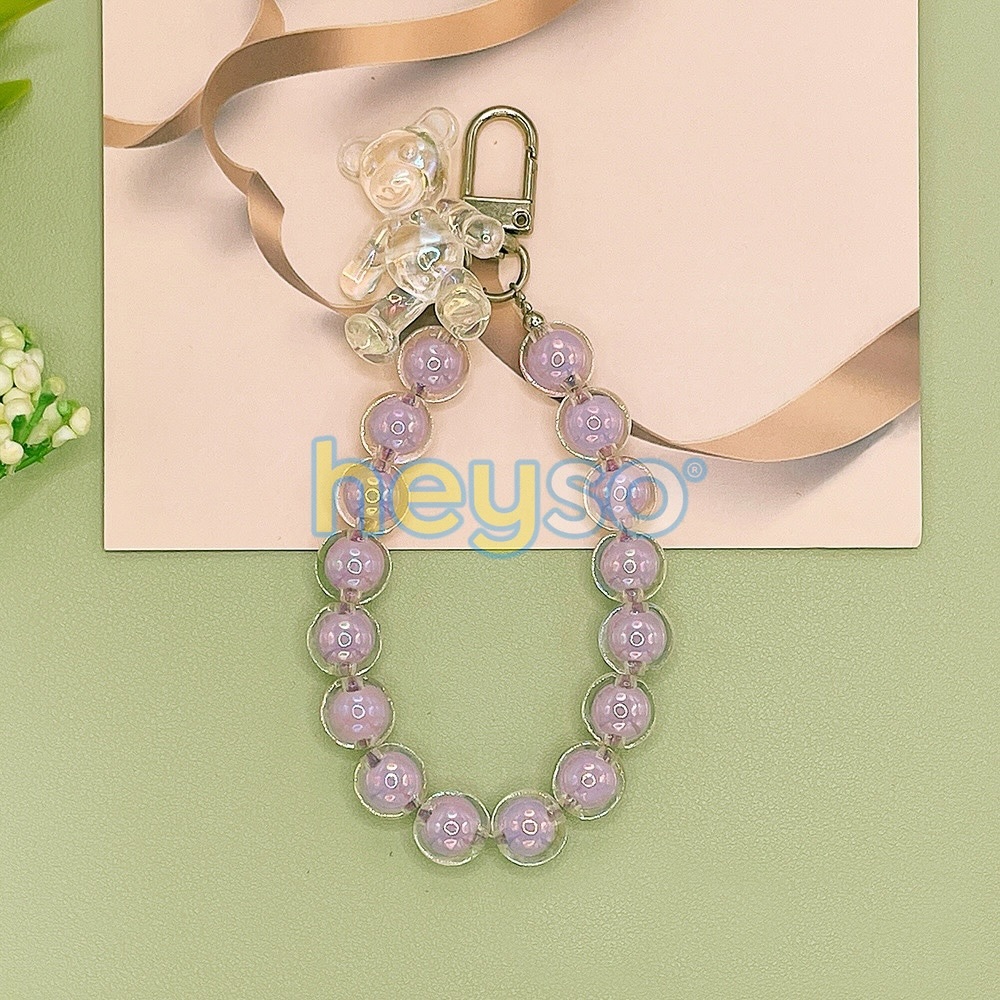 Jual Gantungan Korean Chain Hp Lanyard Manik Manik Bulat Tali Gelang ...