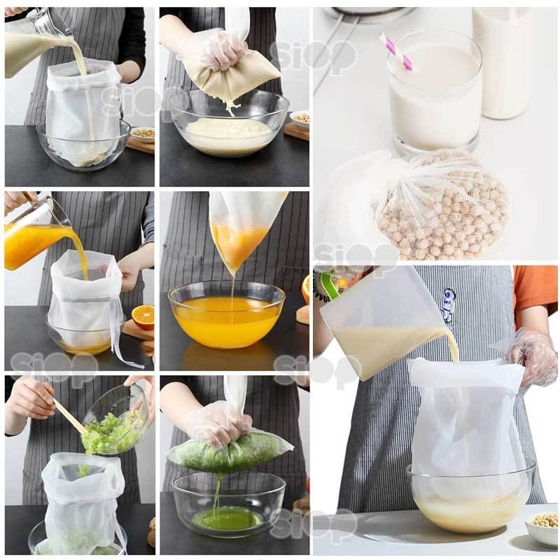 Jual TC55 Saringan Kain Peras Serbaguna Saring Santan Susu Kedelai ...