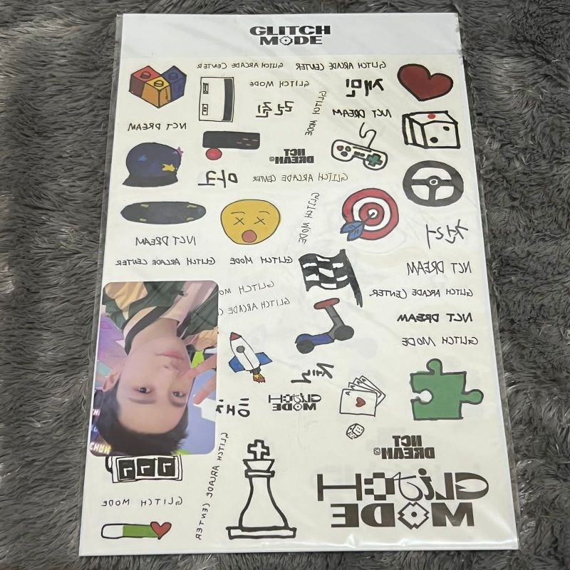 Jual [ READY STOCK ] MD NCT DREAM RENJUN TATTO REMOVABLE STICKER SET ...